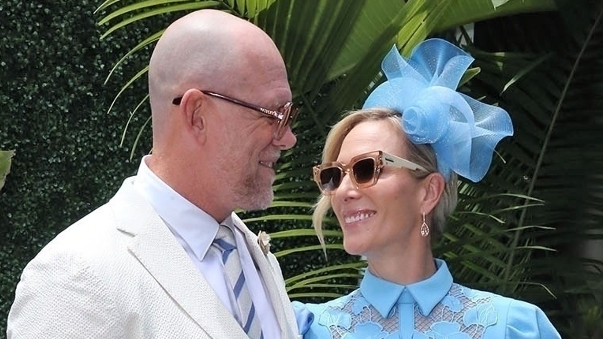 Zara Tindall stuns in sheer lace Cinderella dress | HELLO!