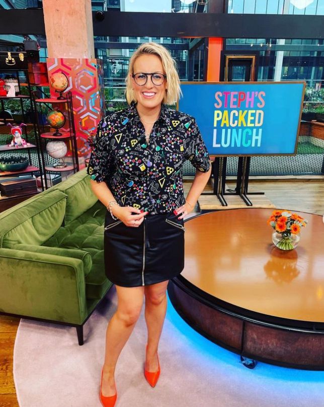 Steph McGovern shows off phenomenal legs in daring mini skirt following her show's cancellation ...
